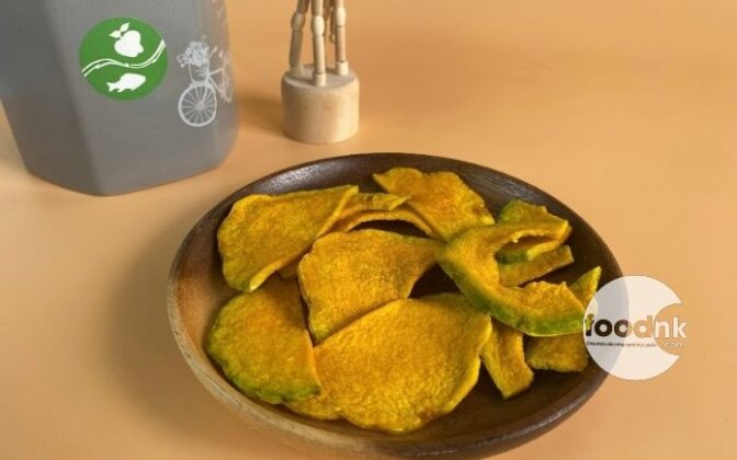 Hiểu nhanh quy trình sản xuất Bí đỏ chiên chân không